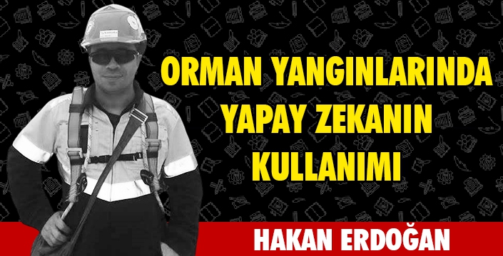 Dr. Hakan ERDOĞAN: ORMAN YANGINLARINDA YAPAY ZEKANIN KULLANIMI - Efeler ... Dr. Hakan ERDOĞAN: ORMAN YANGINLARINDA YAPAY ZEKANIN KULLANIMI - Efeler ...